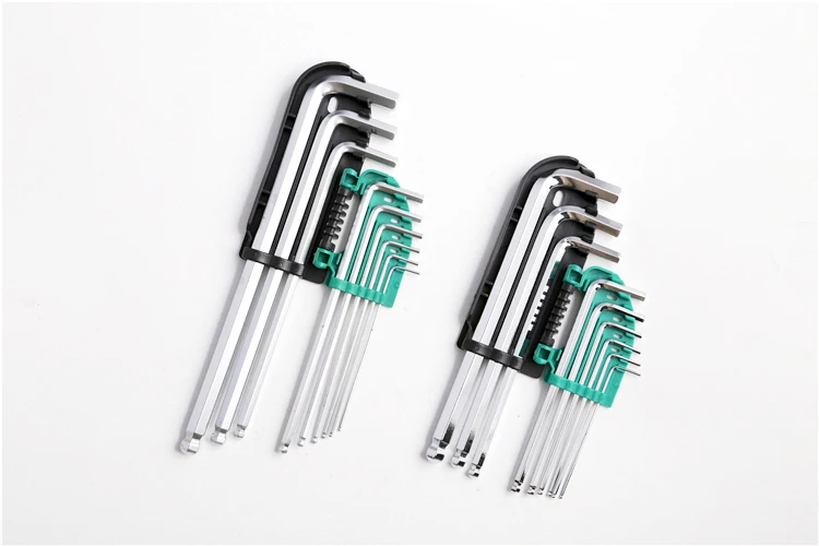 9pcs Ball Point Allen Hex Key Set /hex Key Spanner /universal Hex Key ...