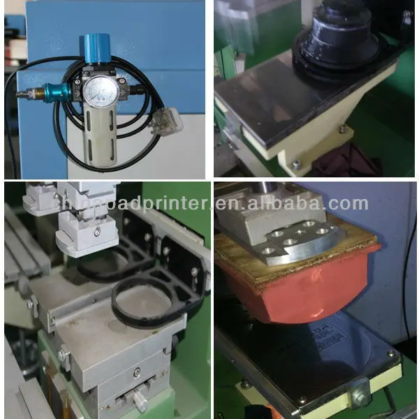 2 Color Ink Cup Pad Printing Machine With Shuttle Pad Printing Machine ...