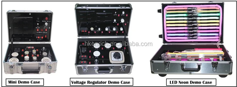 Mini Led Demo Suitcase For Showroom - Buy Multi- Function Power Saver ...