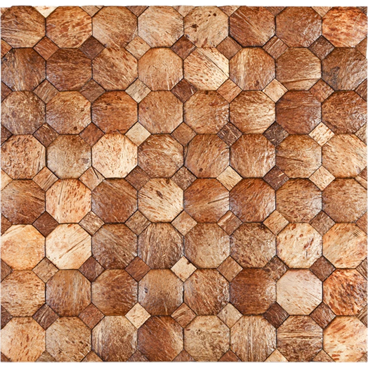 Wholesale Coconut Shell Mosaic Wall Panels - Stylish & Durable