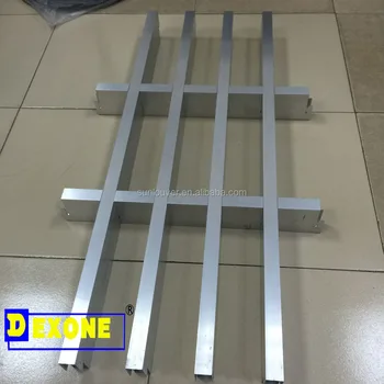 Aluminum Grid Wall Panel For Building Facade - Buy Aluminum Grid Wall ...