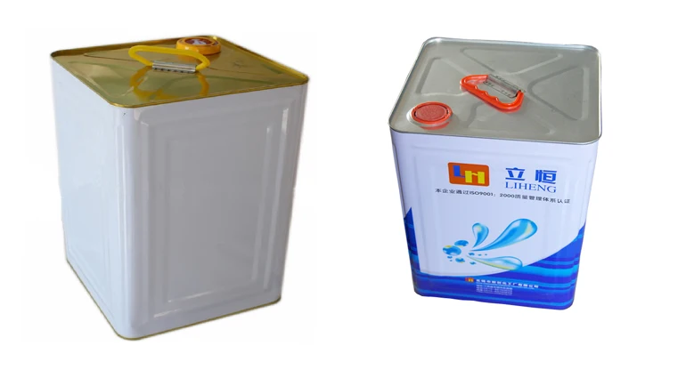 18L Square Metal Can Oil Tin Can Forming Machine - Automatic