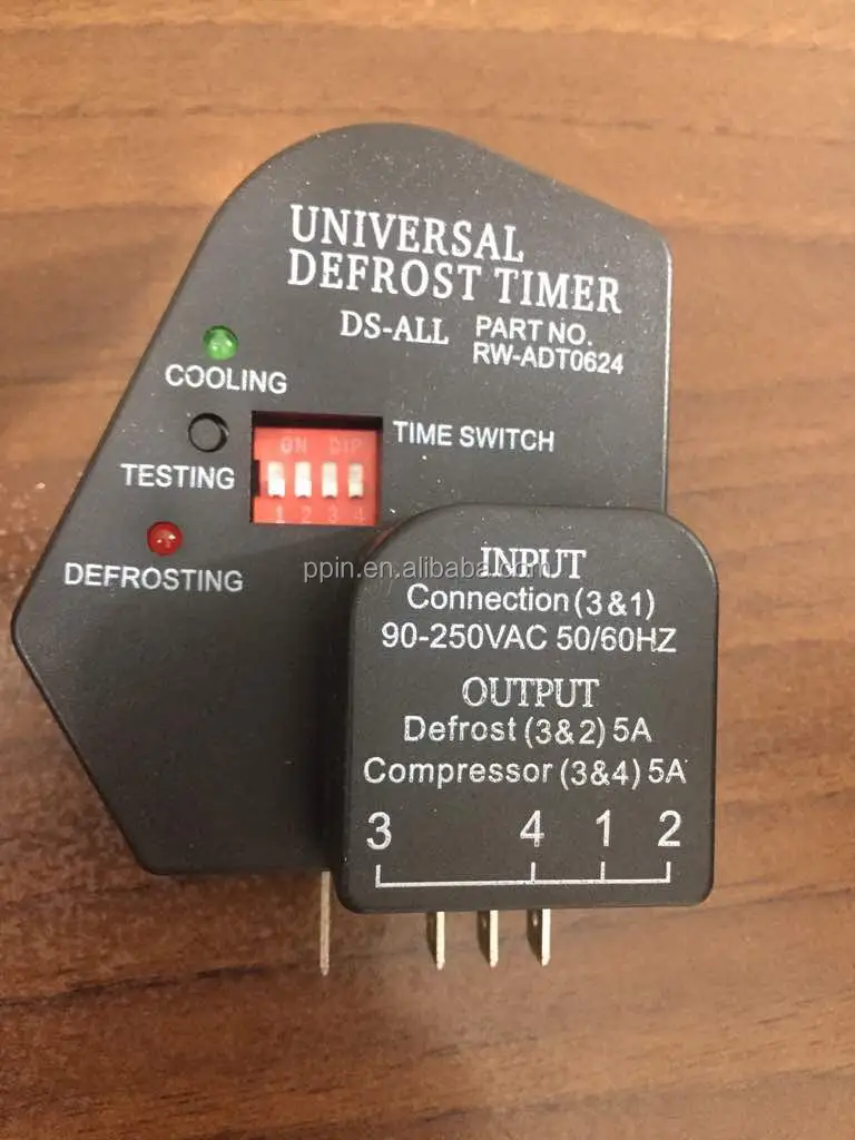 DS-ALL Universal Defrost Timer for Refrigerator - Adjustable