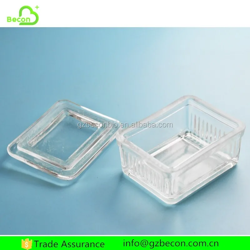 Laboratory 60 Place Glass Slide Staining Dish Staining Apparatus - Buy ...