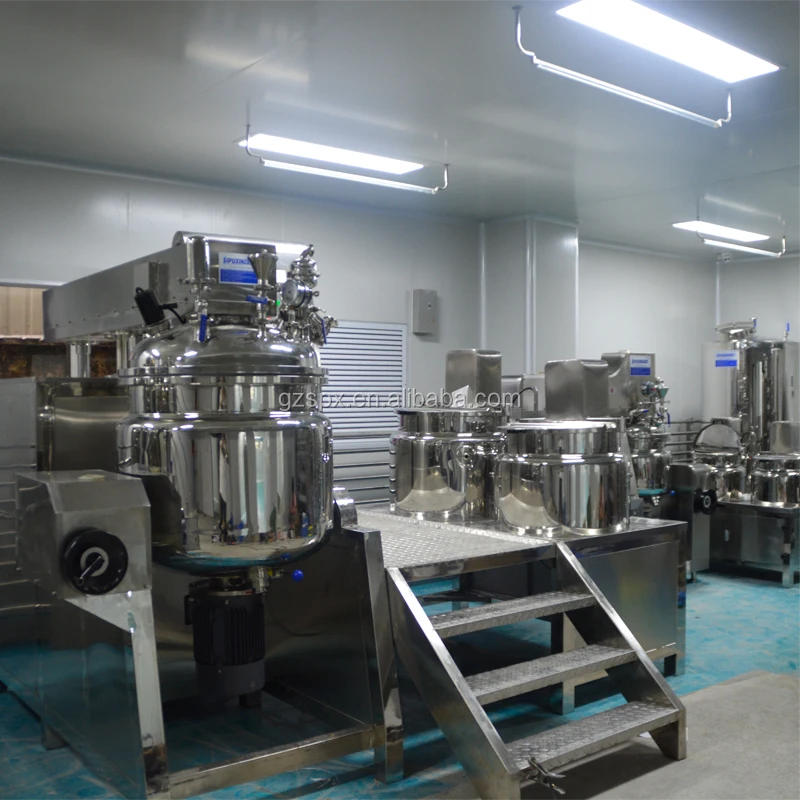 Sipuxin 300L High end sunscreen freckle cream products vacuum making ...