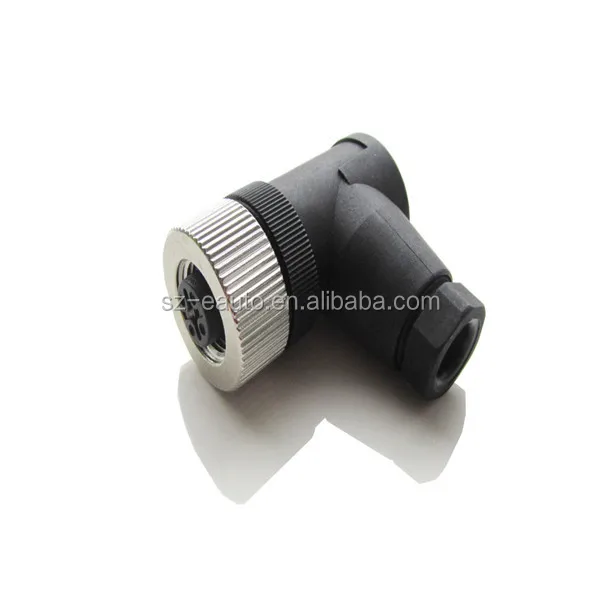 Pressure Sensor M12 4 Pin Waterproof 90 Degree Connector| Alibaba.com