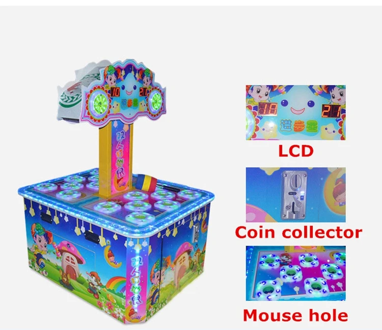 Factory Direct Sale Hitting Mousemachine Hit A Mouse Hammer Arcade Game ...