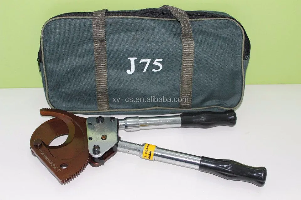 휴대용 갑옷 케이블 커터 J75 - Buy 래칫 케이블 커터,갑옷 케이블 커터,케이블 커터 J75 Product on ...