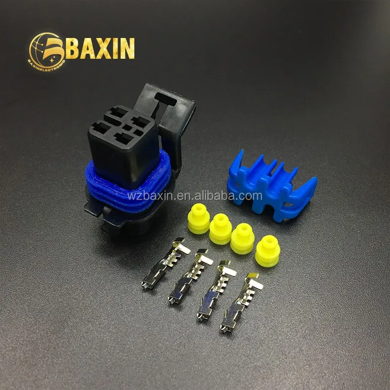 12160482 Alternativa Delphi Serie 150 Metri-pack De 4 Negro Hembra ...