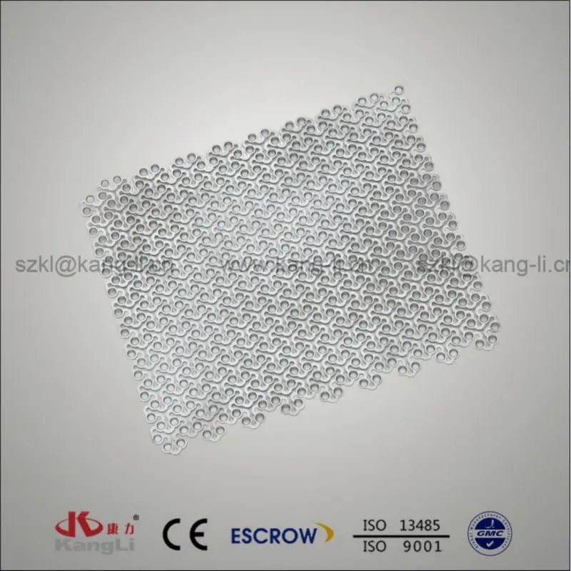 High Tech Medical Titanium Surgical Mesh,Match Screw Orthopedic 2.0 ...