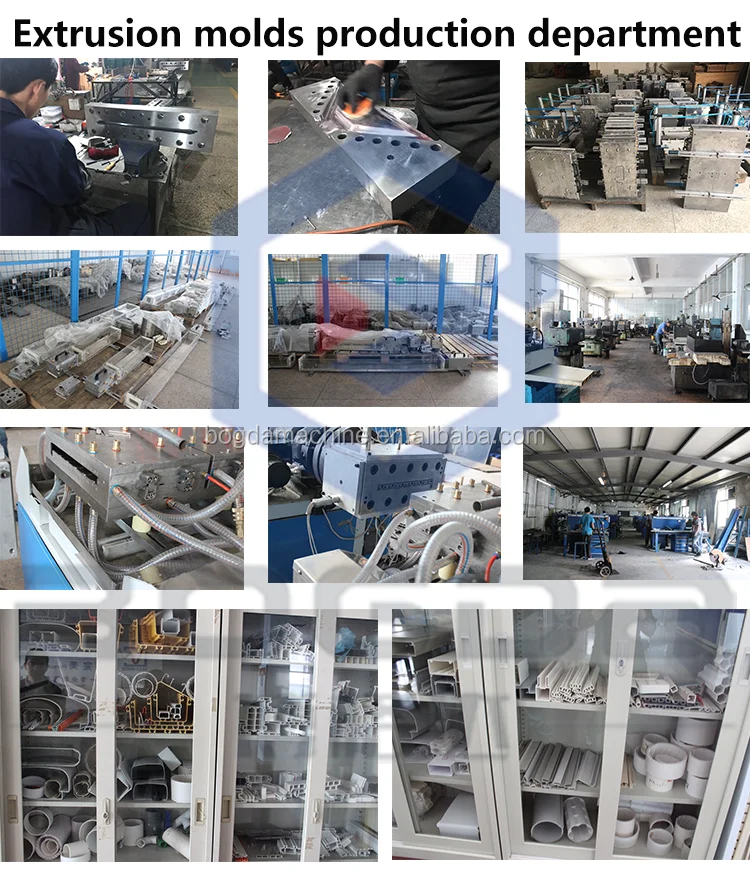 PVC Plastic Extrusion Calibrator Die - BOGDA Moulding Head