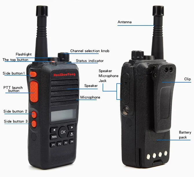 Cell Phone Two Way Radio Walkie Talkie 20km,Wireless Intercom Intercom ...