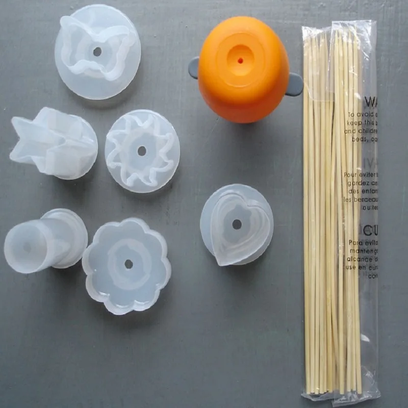 Whism Diy Plastic Canape Cutter Fruit Shaper Molds Maker Vegetable Food ...
