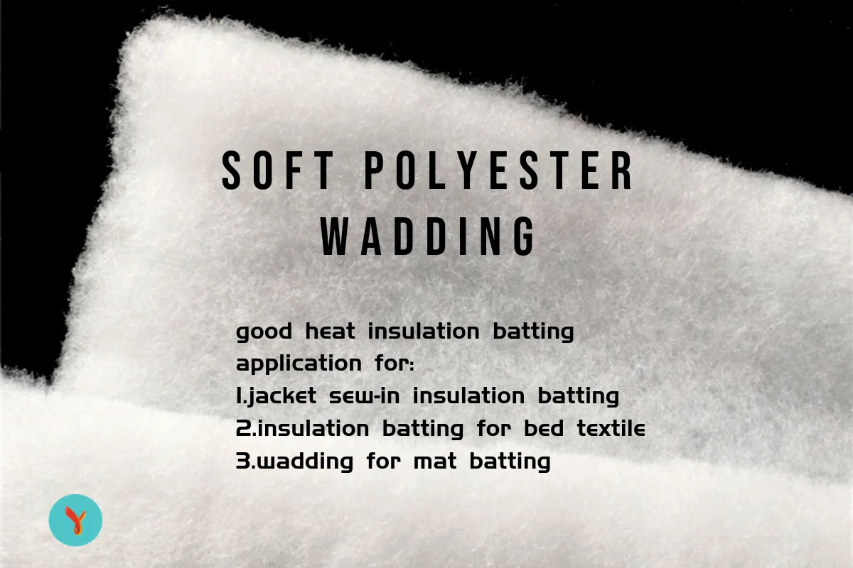 200gsm Polyester Wadding Cotton Quilted Fabric Jacket Lining