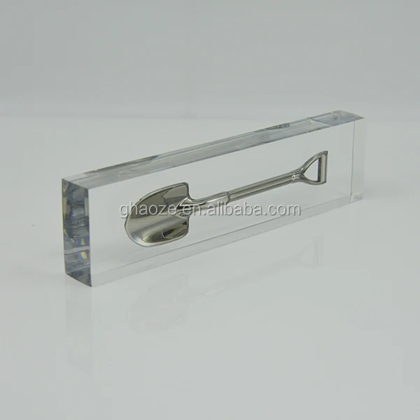 Customized Acrylic Resin Embedment Craft Souvenir Gift Acrylic Gift ...