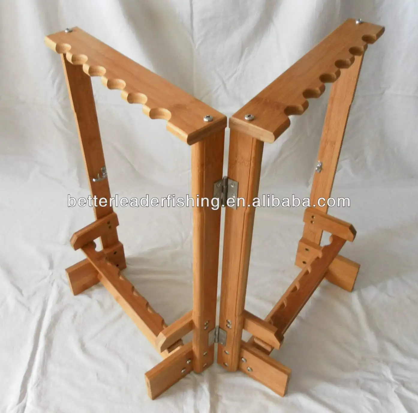 Tahta Olta - Premium Wooden Fishing Rod Rack Made in China