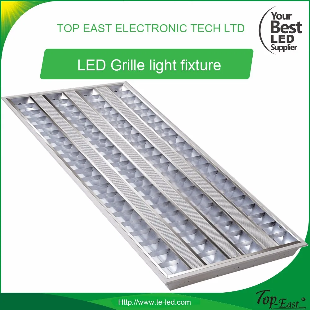 Iron & Aluminum LED Grid Lamp Louver 1200x600mm for Office Lighting