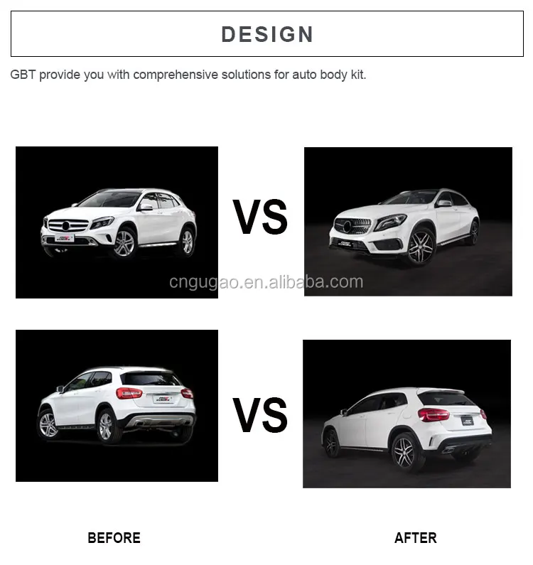 Hot Sale Gbt Body Kit Include Front Bumper And Grille Led Headlight ...