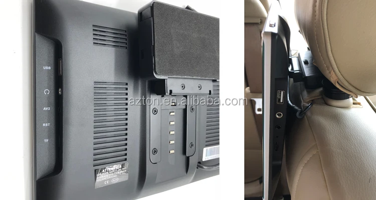 1920x1280 4K Car TV Rear Seats Video Screen Headrest Player