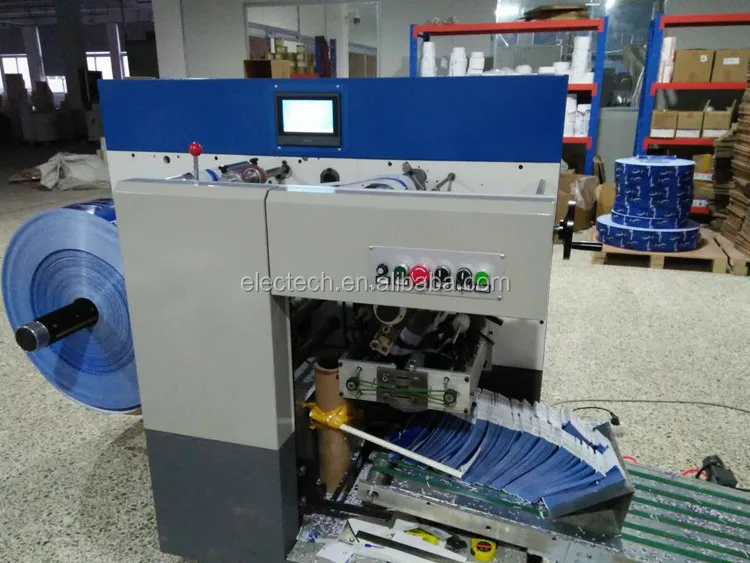 Automatic Boarding Pass Paper Folding Machine - Label Cutting and ...