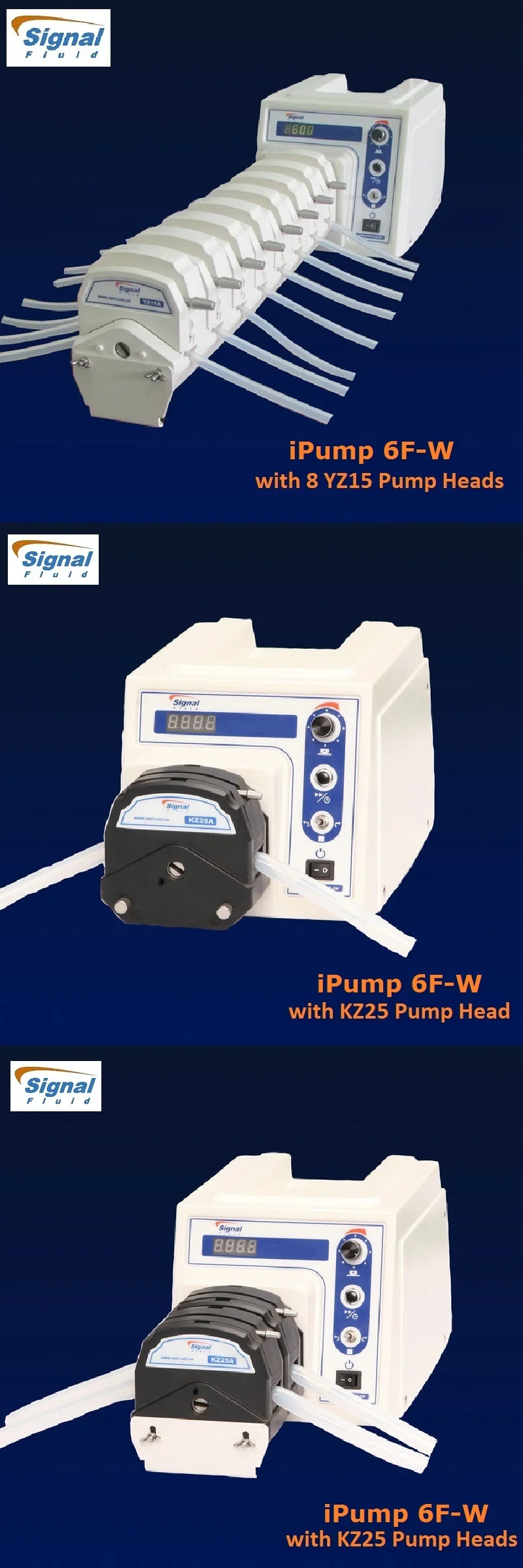 Squeeze Hose Laboratory Fluid Transfer Peristaltic Pump Popular ...