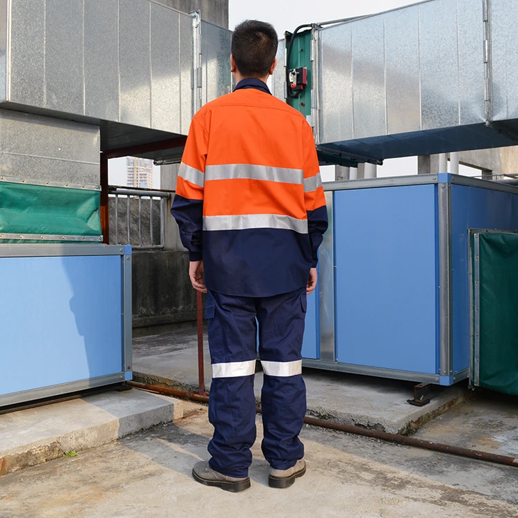 Custom Made Construction Worker Reflective Work Uniforms - Buy ...