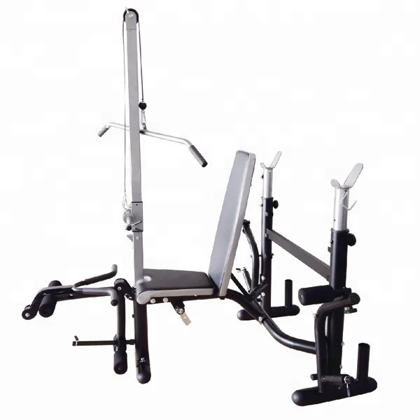Lat Bar Pull down with Adjustable Seat - Home Gym Essentials
