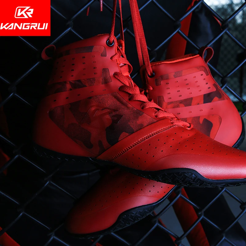 Hot Sale Ufc Shoes Mma Punching Shoes Leather Pu Professional Shoes ...