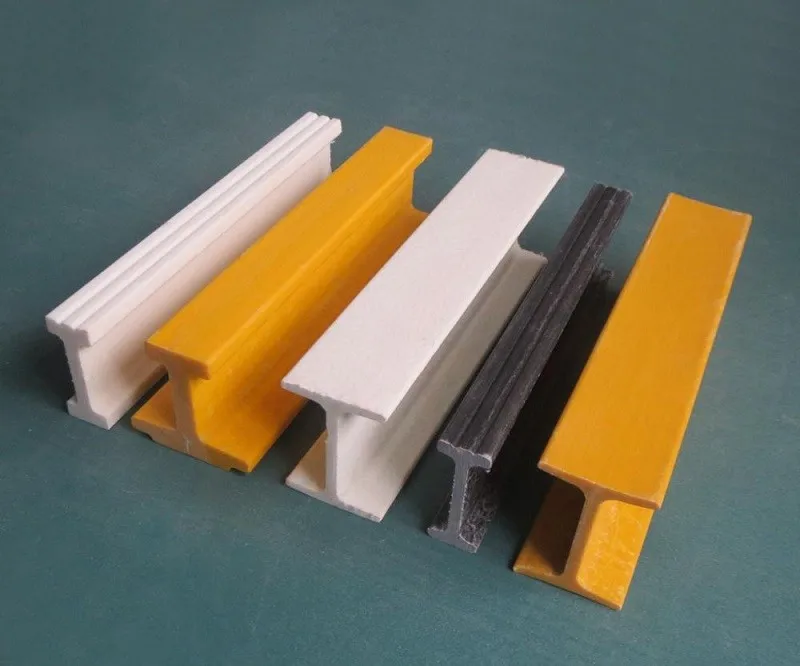High Strength FRP I Beam - Durable Fiberglass Support