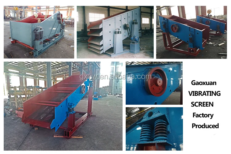 Sand Oscillating Screen Sieve With Vibrating Table Design Made In China ...