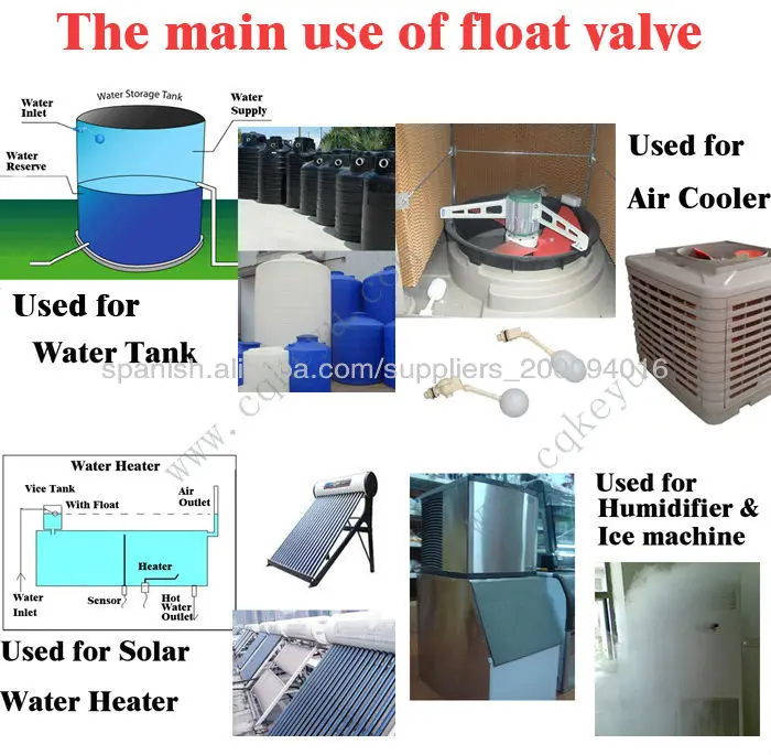 Dn15 1/2" (inch) Evaporative Cooler Float Valve - Buy Evaporative ...