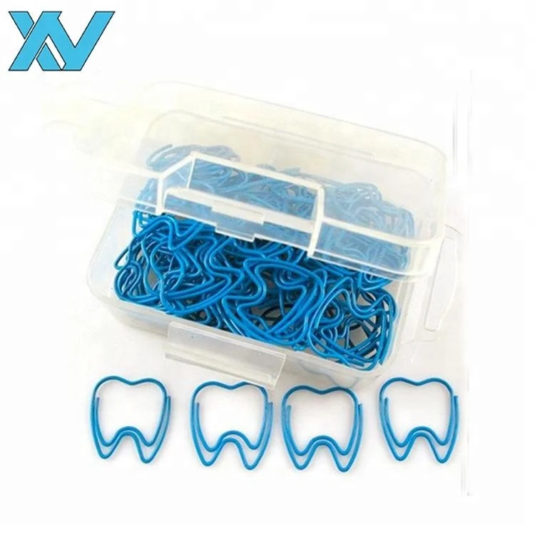 Dental Promotional Gift Sets - Tooth Shape Paper Clips