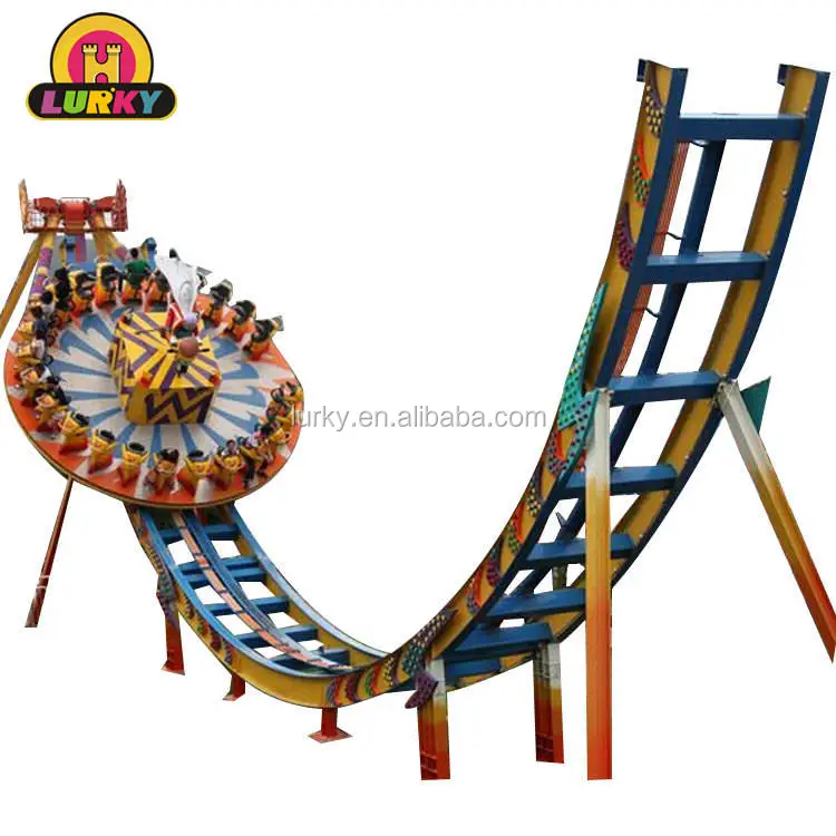 Attractive Theme Park Rides Flying Disk Children Thrill Flying Saucer ...