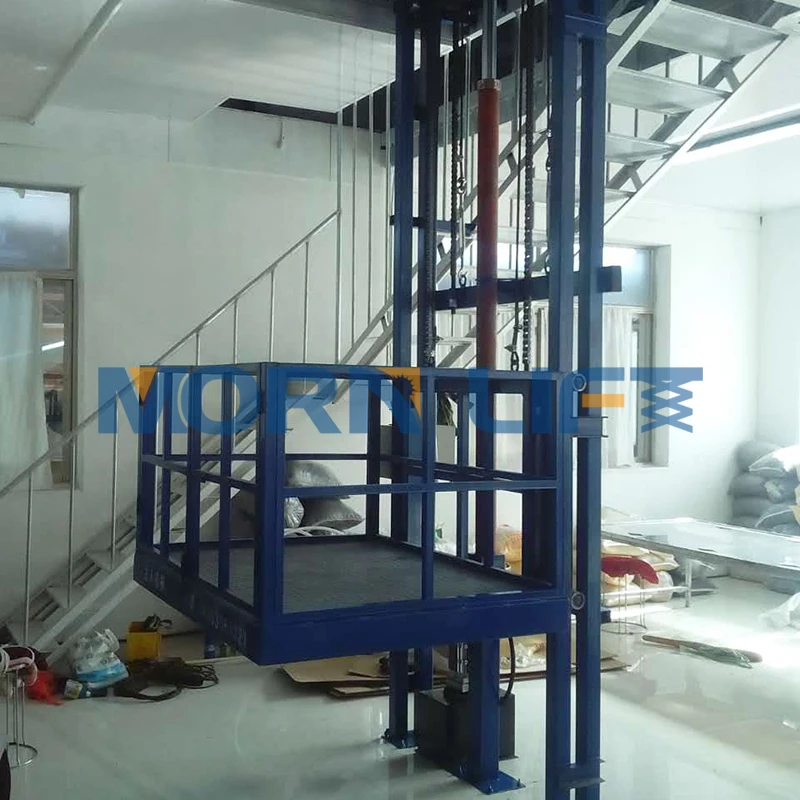Underground Vertical Wall Mounted Elevator Cargo Lifter - Buy ...