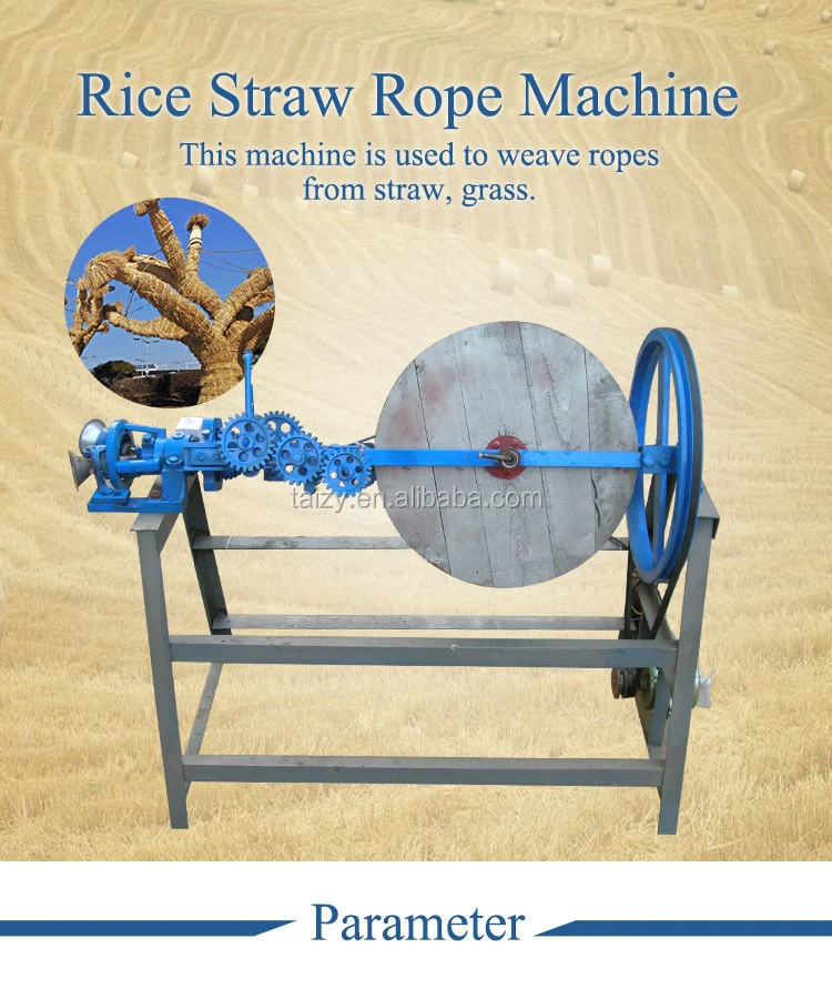 Wheat Rice Straw Rope Making Machine - Easy & Efficient