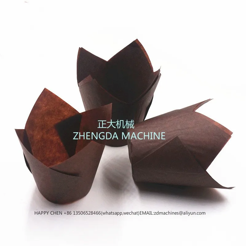 High Speed Automatic Paper Souffle Cup/ Cake Tray Making Forming ...