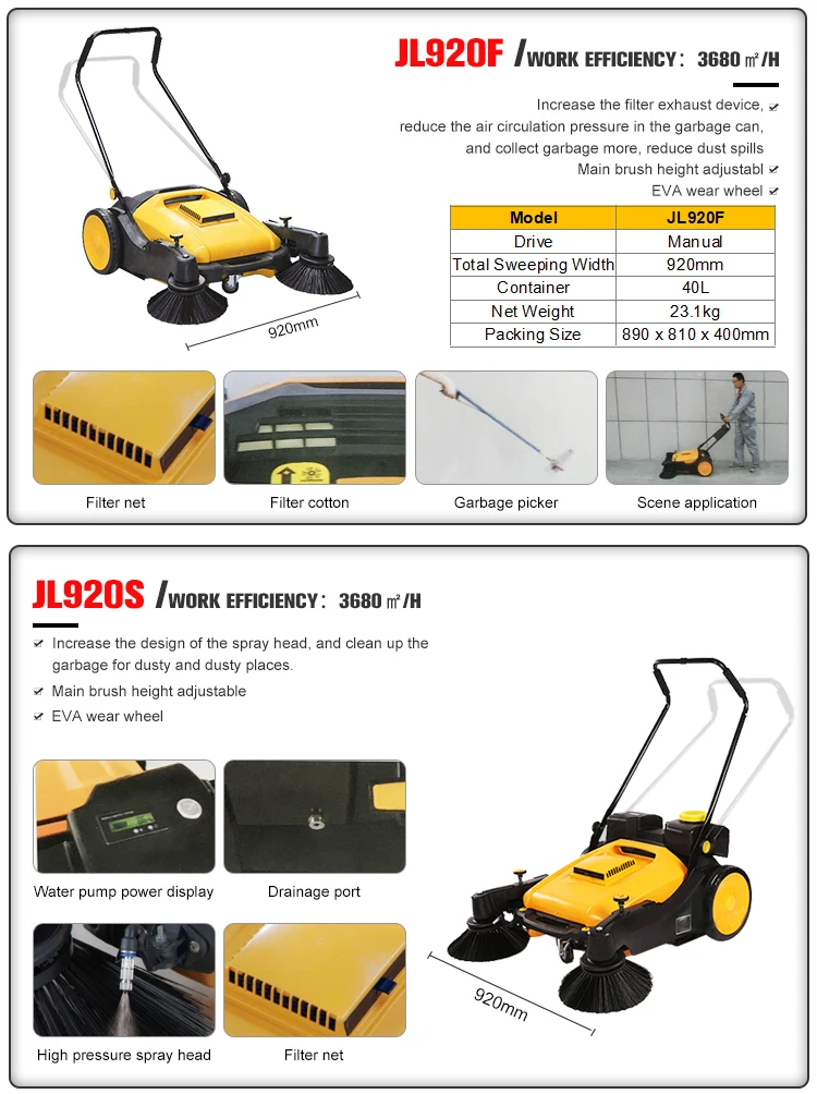 Stock Available Popular Electric Powered Artificial Grass Sweeper For ...