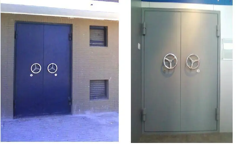 Blast Resistance Bomb Proof Shelter Safe Room Door - DI'AN