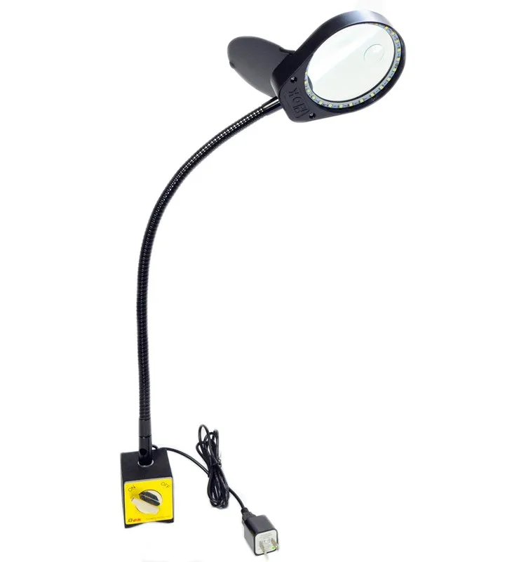 Factory Manufactured Adjustable Illuminated Magnifier With Magnetic ...