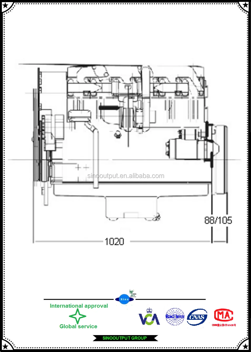 Deutz F6L914 Engine - Power for Bulldozers, Rollers, Mixers