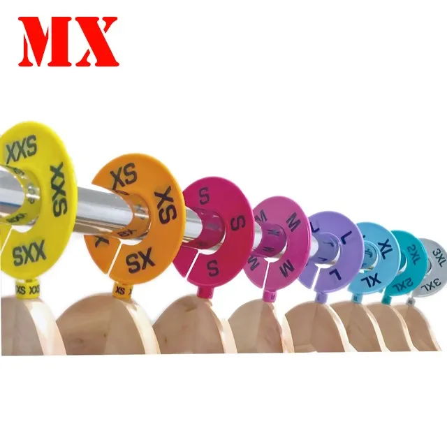 Mingxing Branded Plastic Round Size Divided Clothing Brand