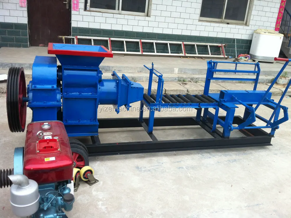 Automatic Small Interlock Clay Brick Making Machine Bricks Firing ...