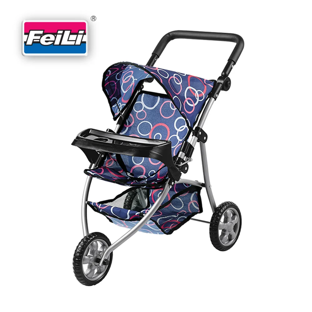 Feili Toys Big Size Baby Doll Jogging Stroller With Plastic Table For ...