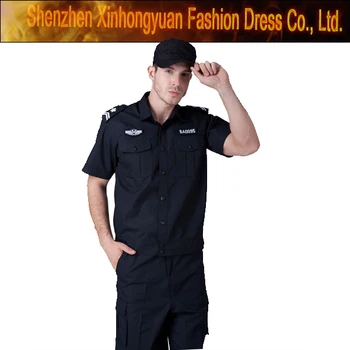 Custom Black Security Guard Clothing - Buy Security Guard Clothing ...