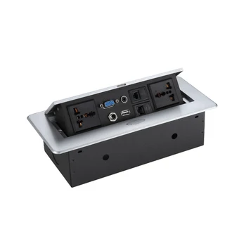 Multi Hidden Tabletop Plug Socket With Central Controlled And Power ...