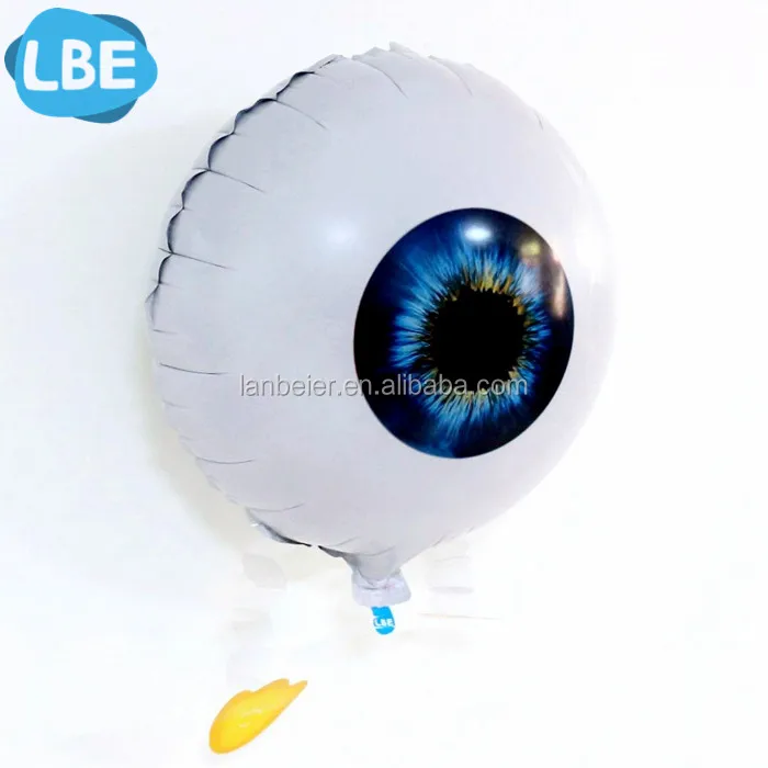 Helium Walking Balloon Eye Print Advertising Foil Balloon - Buy Helium ...