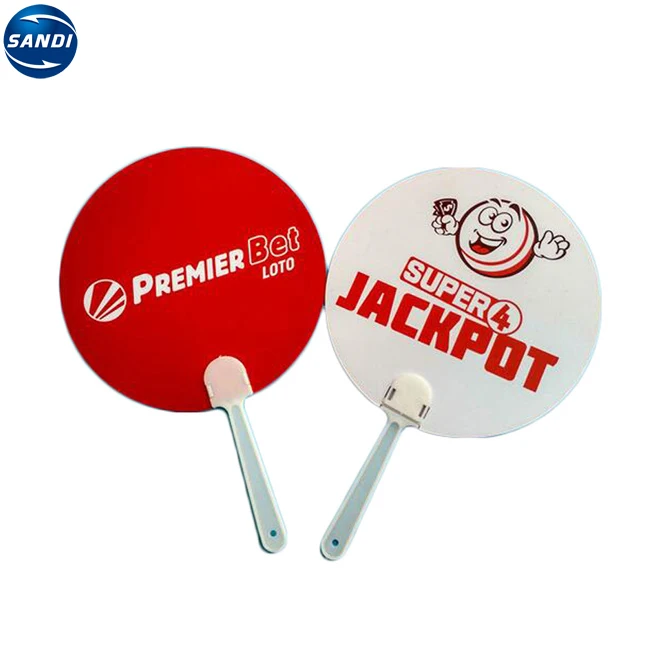 Logo Printed Custom Promotional Hand Fan - Buy Promotional Hand Fan ...