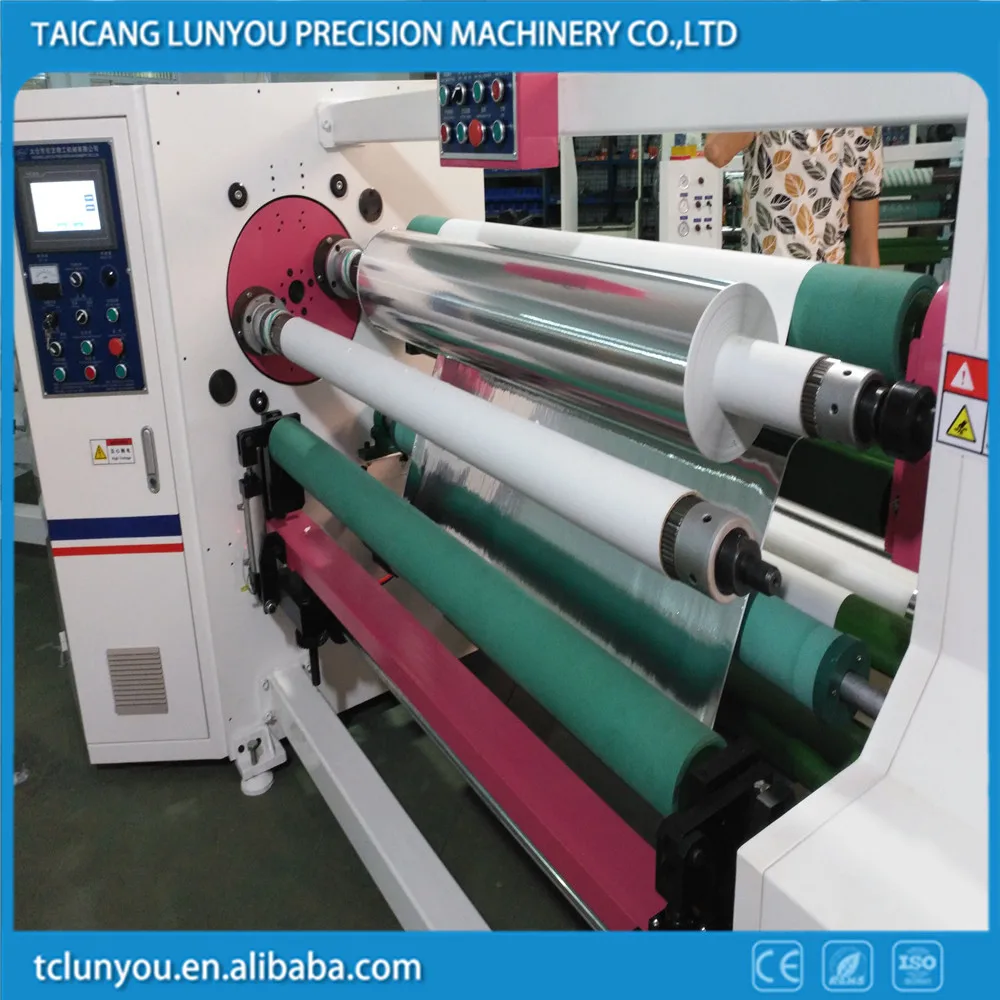Ly 802 Pvc Insulating Tape Roll Rewinding Machine/carpet Tape Rewinder ...