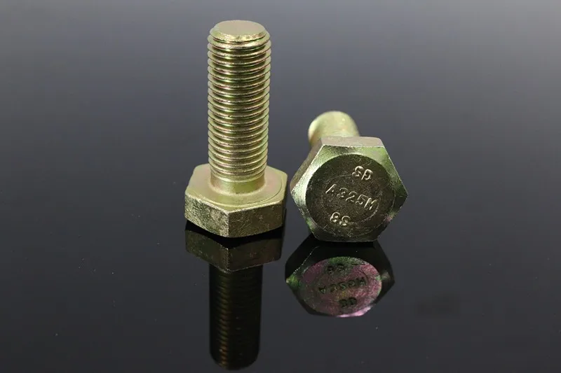 Heavy Hex Structural Bolt Nut ASTM A325 HDG/Black Finish/Zinc/Zinc Yellow Bolt| Alibaba.com