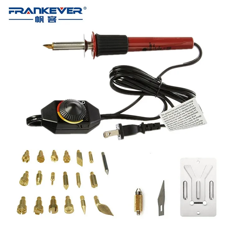 Wood Burning Kit Temperature Control 22tips Wood Burning Tool Kit 30w ...